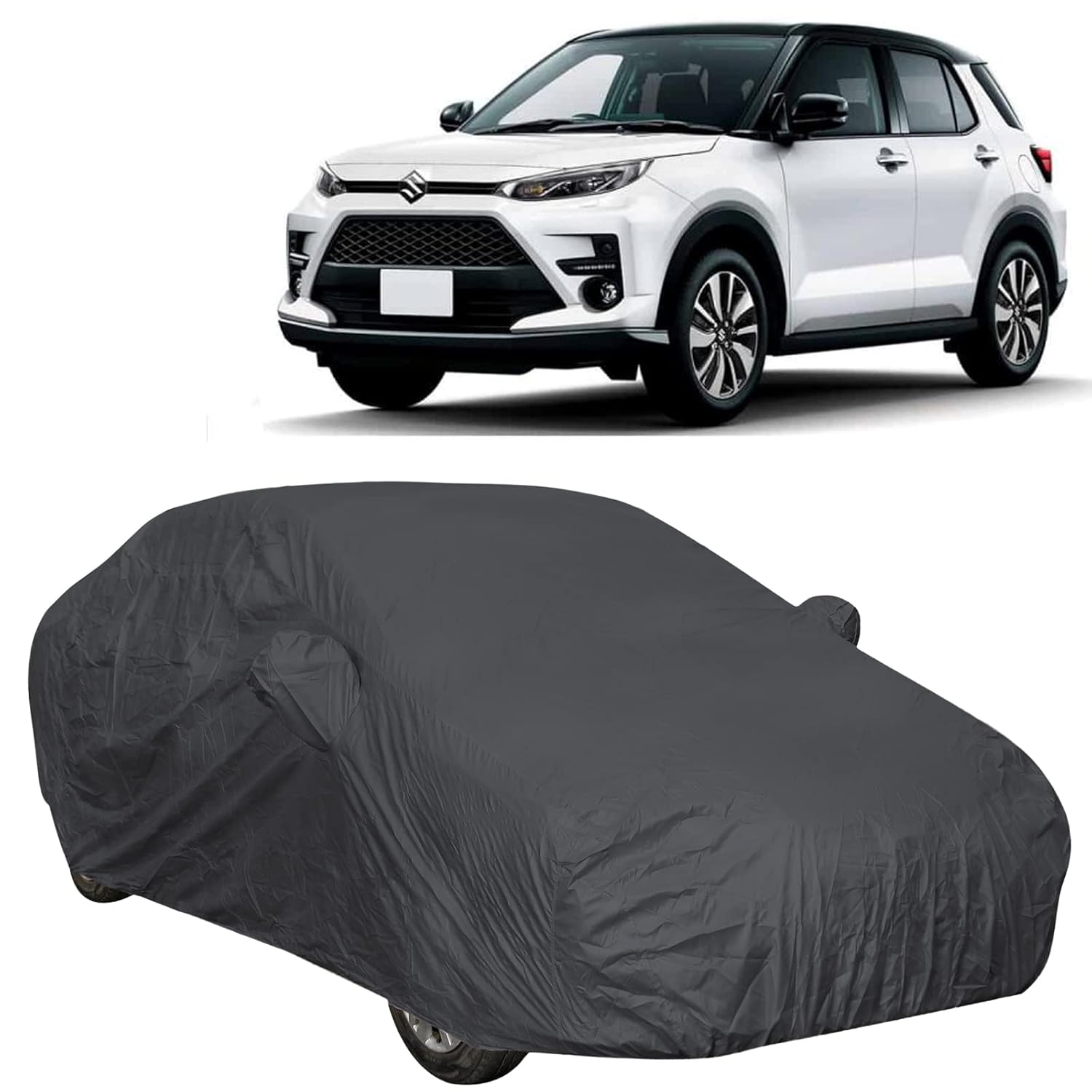 The Autostory 190 Taffeta Water Resistant Car Body Cover Compatible ...