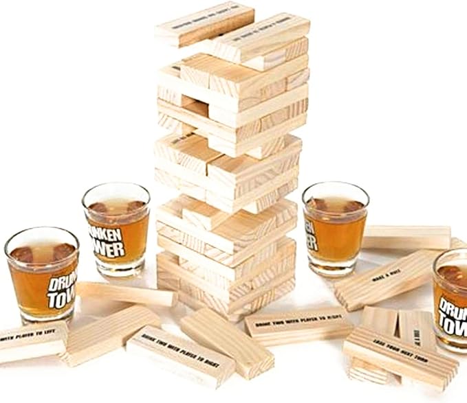 Amazon.com: Drunken Tower Game : Toys & Games