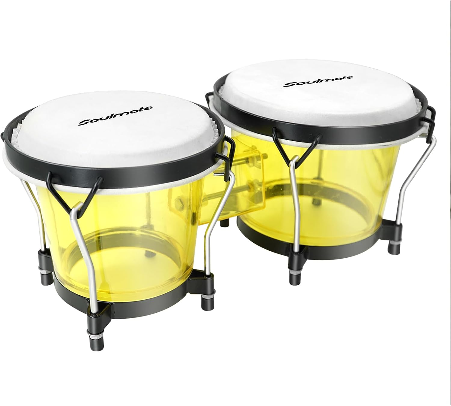 Amazon.com: Soulmate Bongo Drums 6” and 7” Set for Kids Beginners ...