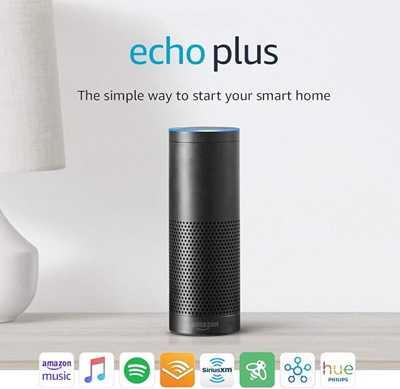 Amazon.com: Certified Refurbished Echo Plus (1st Gen) with built-in Hub ...