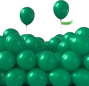 Amazon.com: PartyWoo Dark Green Balloons 120 pcs 5 Inch Small Mini Hunter Emerald Forest Green ...