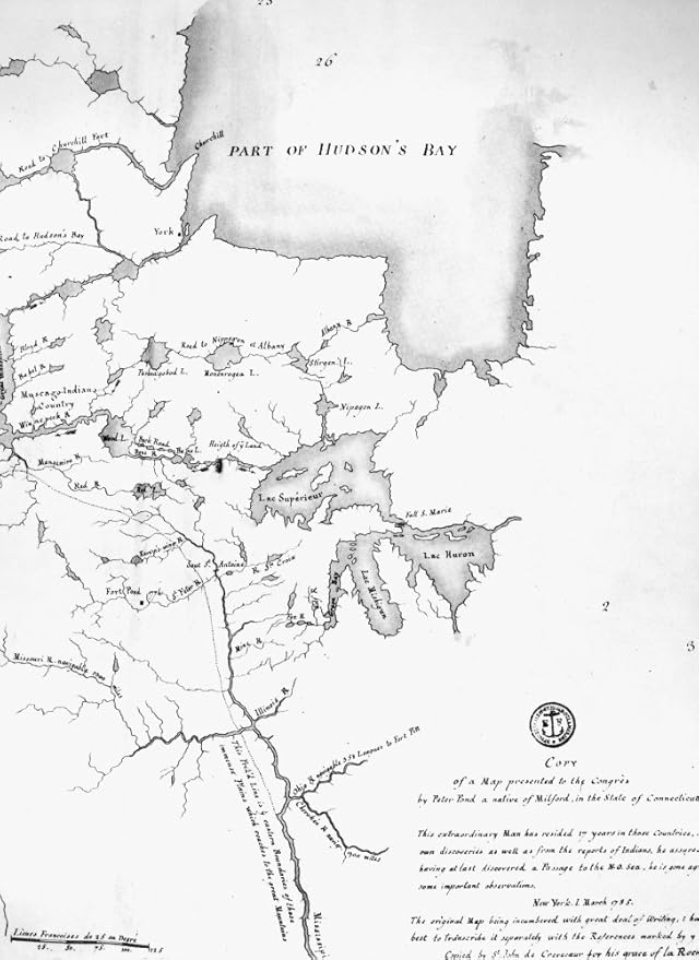 Peter Pond (1740-1807) Namerican Fur Trader and Explorer Copy 1785 of ...