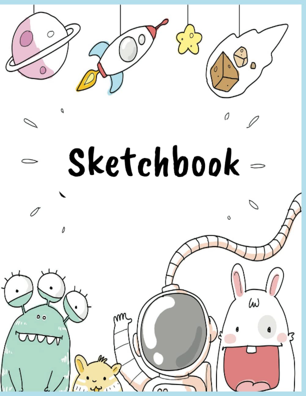 Sketchbook: For Kids, doodling, sketches, drawing, journaling, and ...