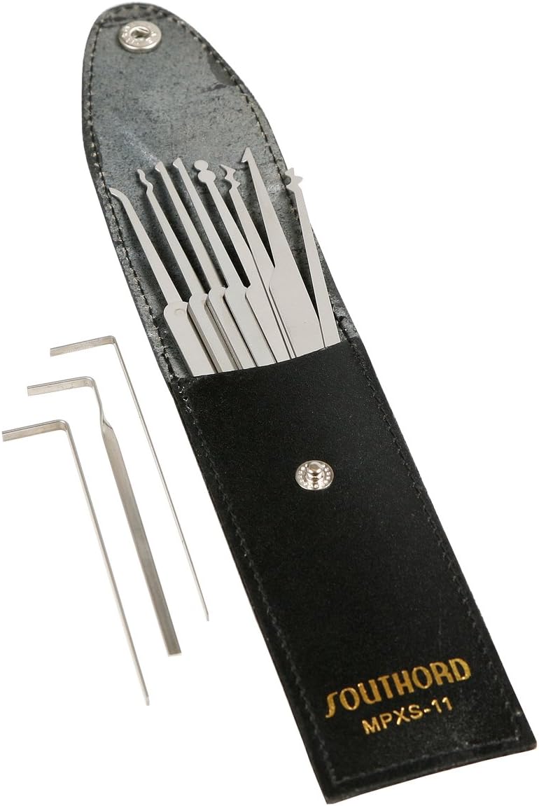 PXS-14 SouthOrd 14 Piece Lock Pick Set : Amazon.co.uk: DIY & Tools