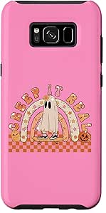 Amazon.com: Galaxy S8+ Halloween Creep It Real Skater Ghost Boy Fall ...