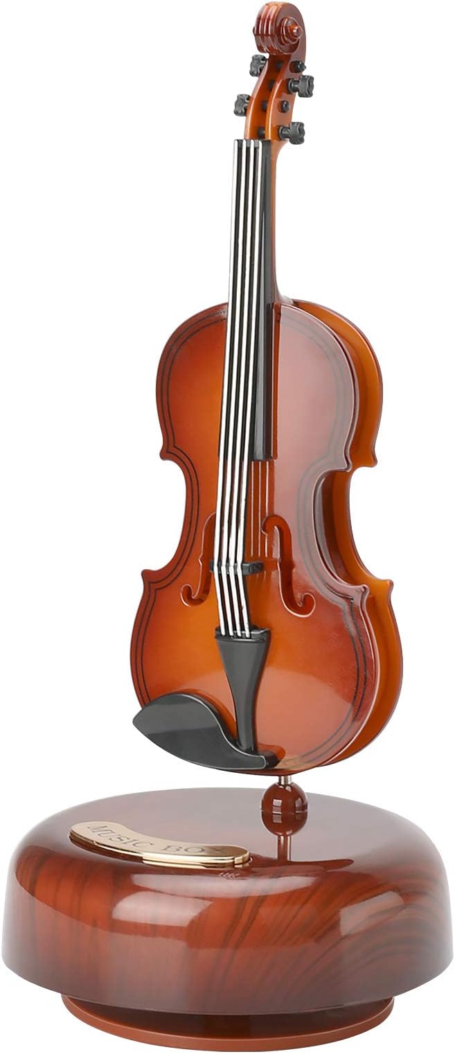 Amazon.com: Broadway Gift Co. Violin Miniature Replica Mahogany Tone 1. ...