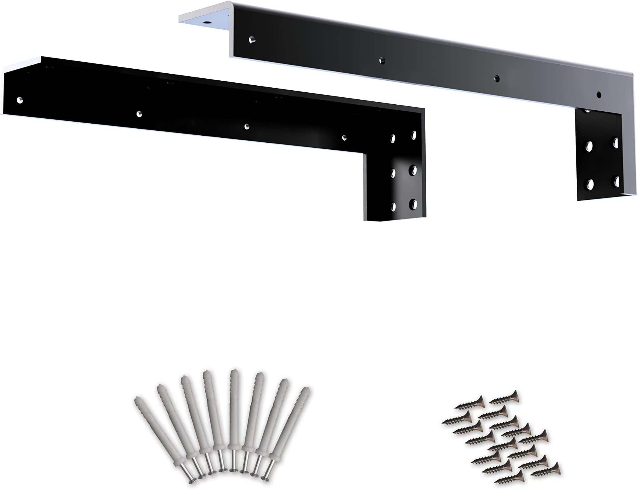 Amazon.com: Fancy Shelf Brackets 13 Inch Countertop Support Bracket ...