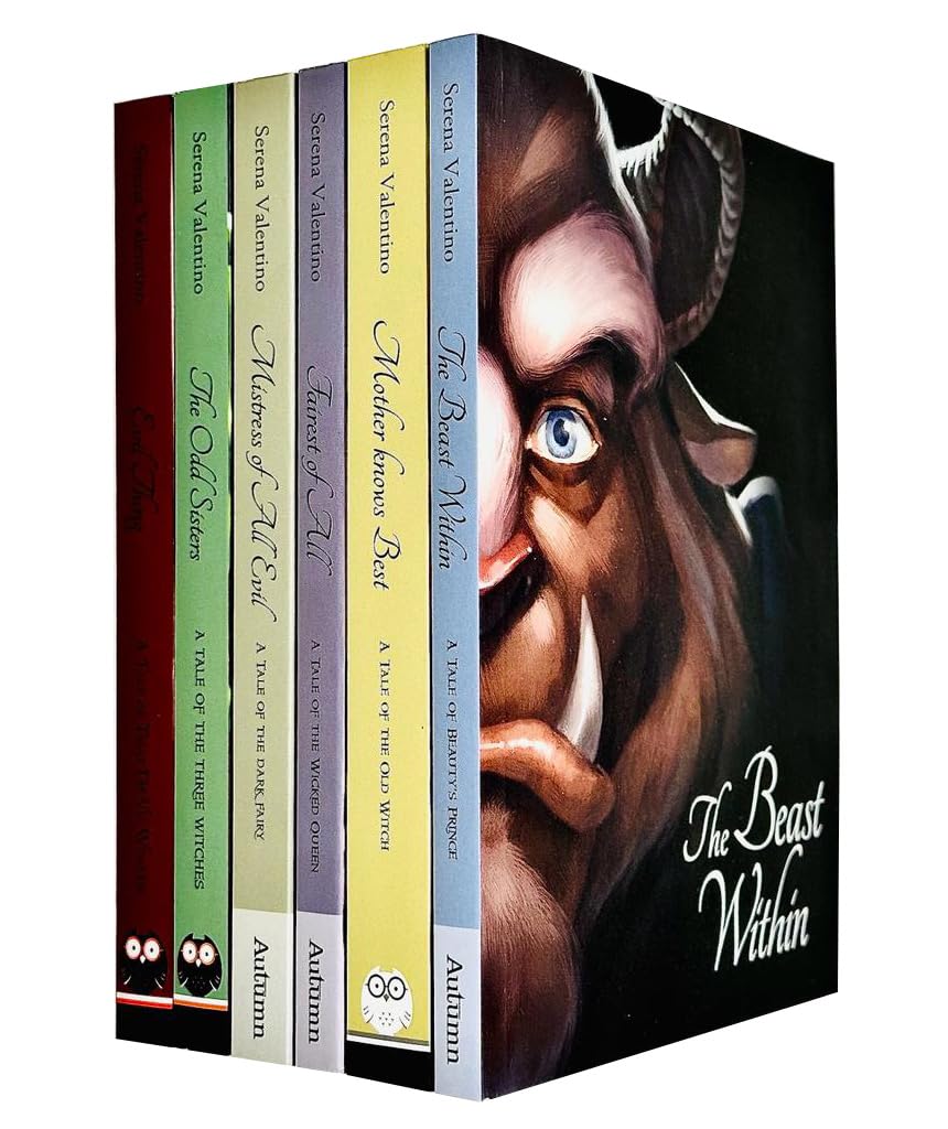 Disney Villain Tales Collection 6 Books Set By Serena Valentino ...