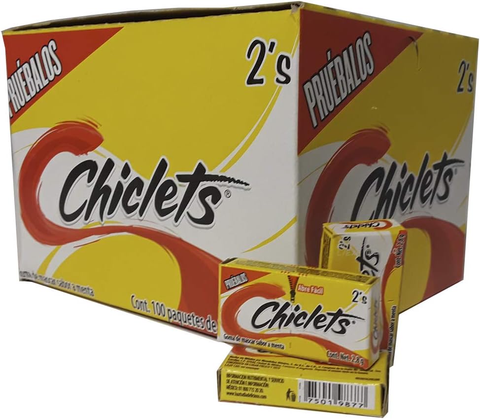 Amazon.com : Gerrit's Mini-Mini Chicles - 20 Pack of 0.79oz Packets ...