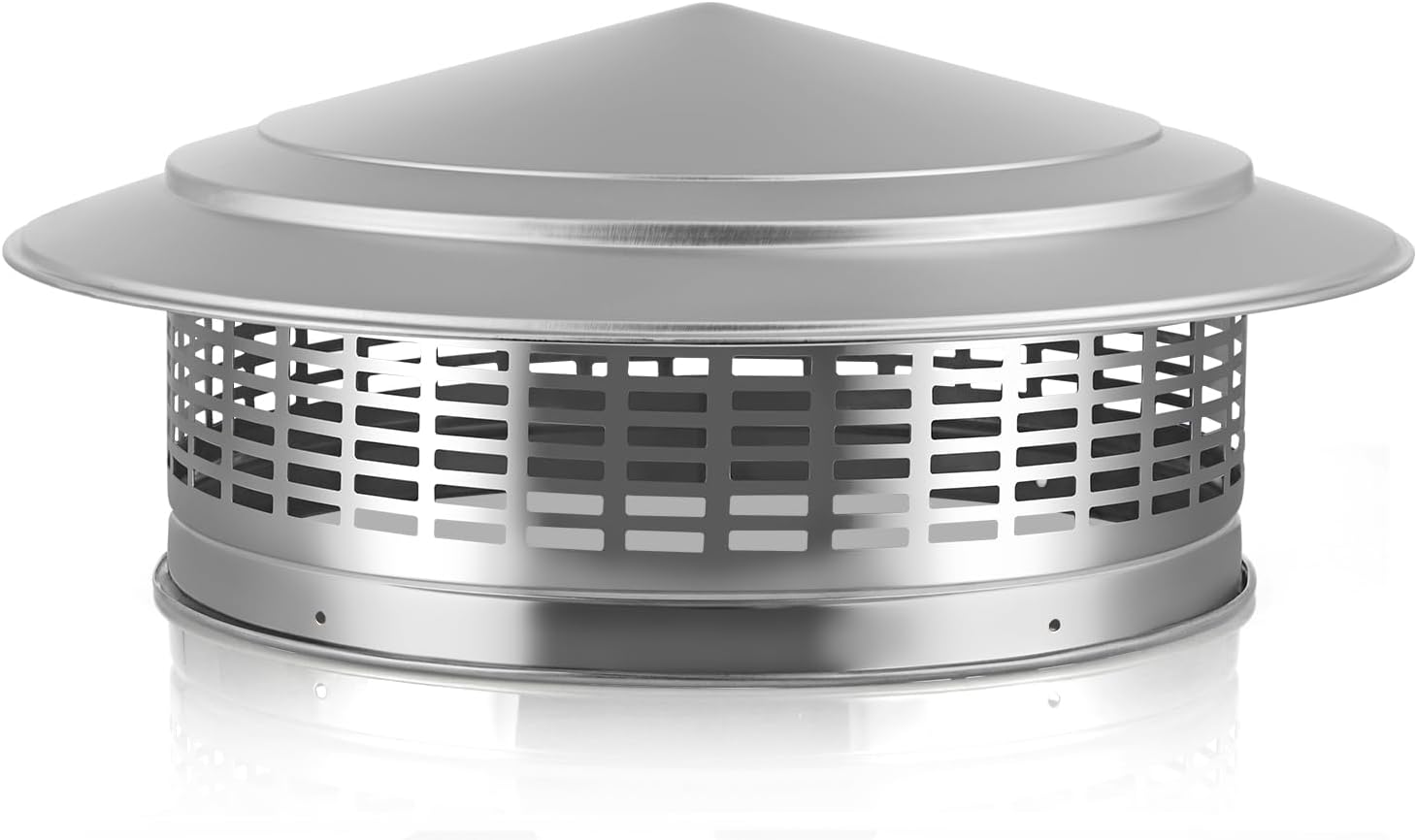 Amazon.com: Fardtry 12 Inch 304 Stainless Steel Chimney Cap, Round ...