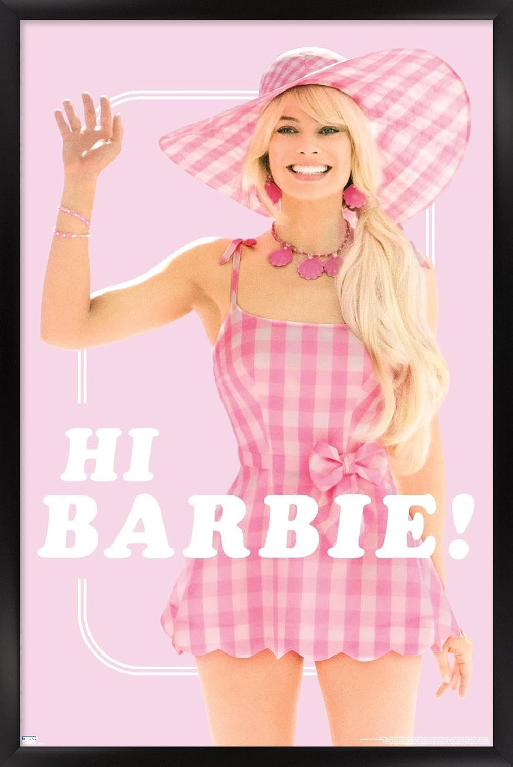 Amazon.com: Trends International Mattel Barbie: The Movie - Hi Barbie ...