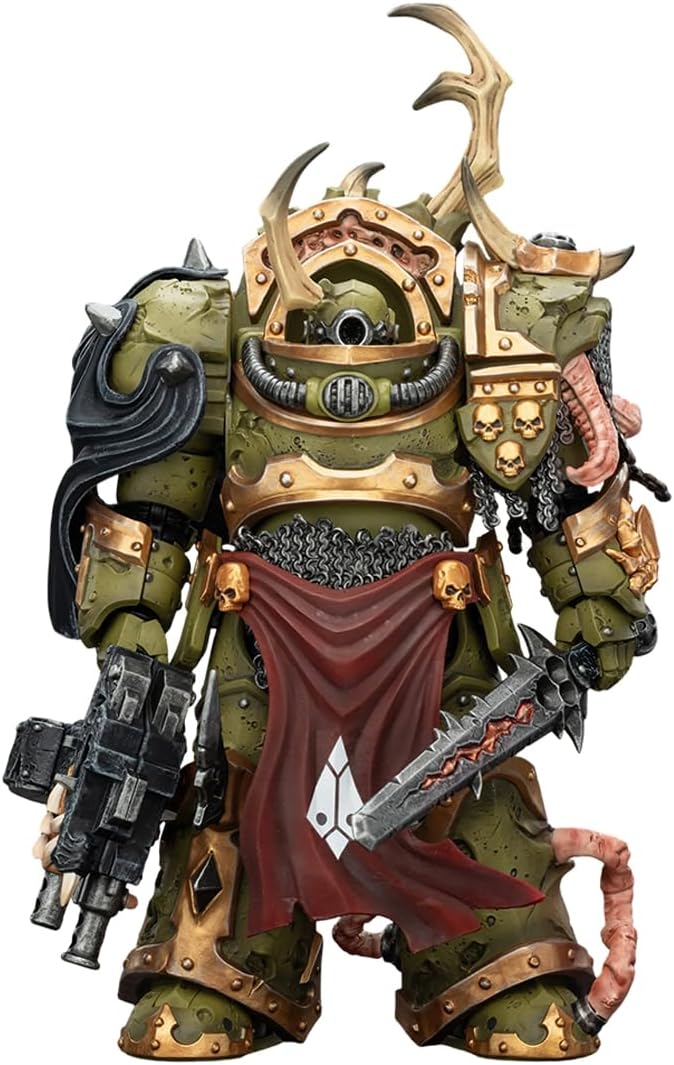Amazon.com: JOYTOY Warhammer 40,000 1/18 Action Figure Death Guard ...