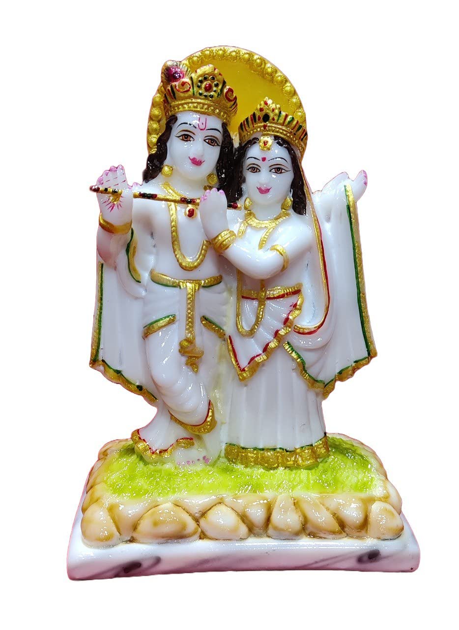 Buy Shri Shringar Murti Art God Blessing Statue Radhe Krishna Dev ji ...