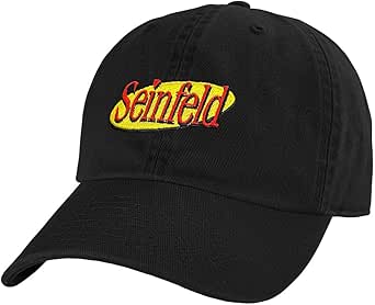 Popfunk Official Seinfeld Logo Dad Hat - The U18 Adjustable Relaxed-Fit ...