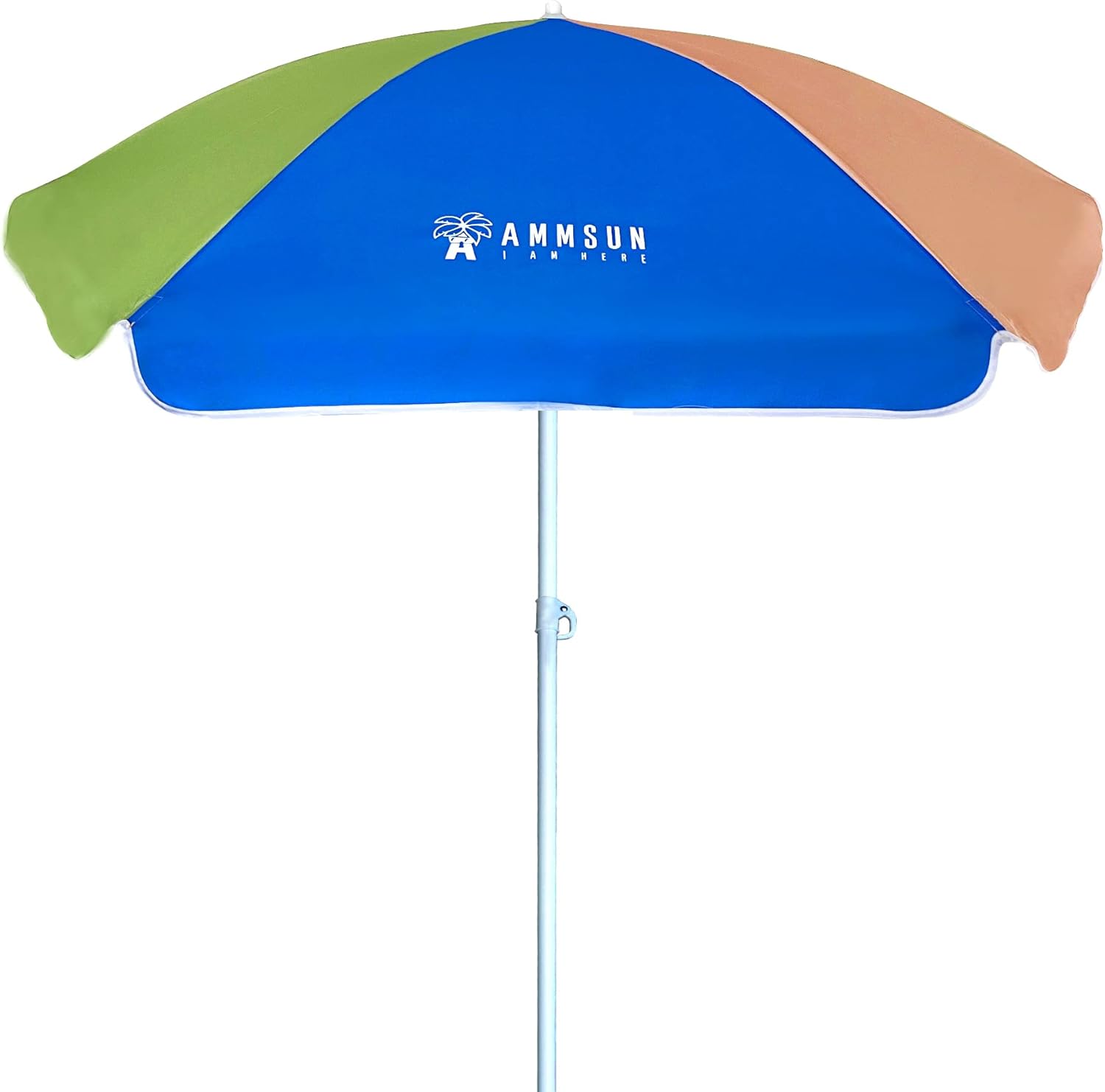 AMMSUN 5ft Seaside Beach Umbrella for Sand and Water Table - Kids ...