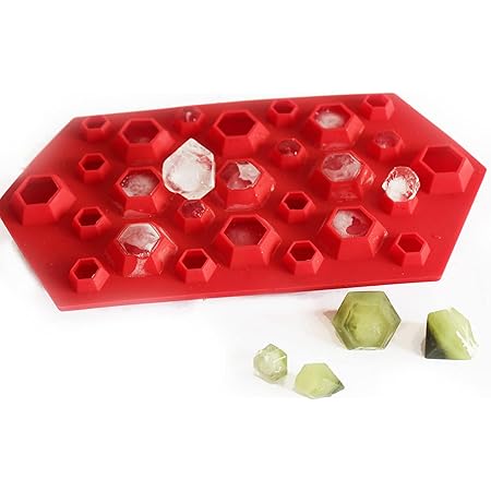 Amazon.com: X-Haibei 3D Diamonds Small Gem Cool Ice Cube Jello Candy ...