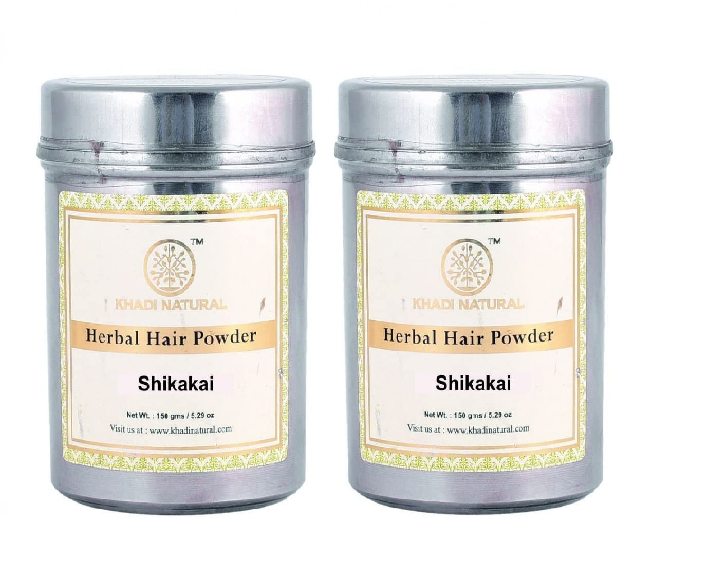 Khadi Natural Organic Shikakai Powder 150 gm (set of 2) : Amazon.in: Beauty