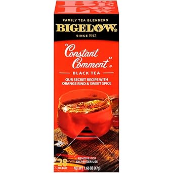 Amazon.com : Bigelow Constant Comment Tea 28-Count Box (Pack of 1 ...