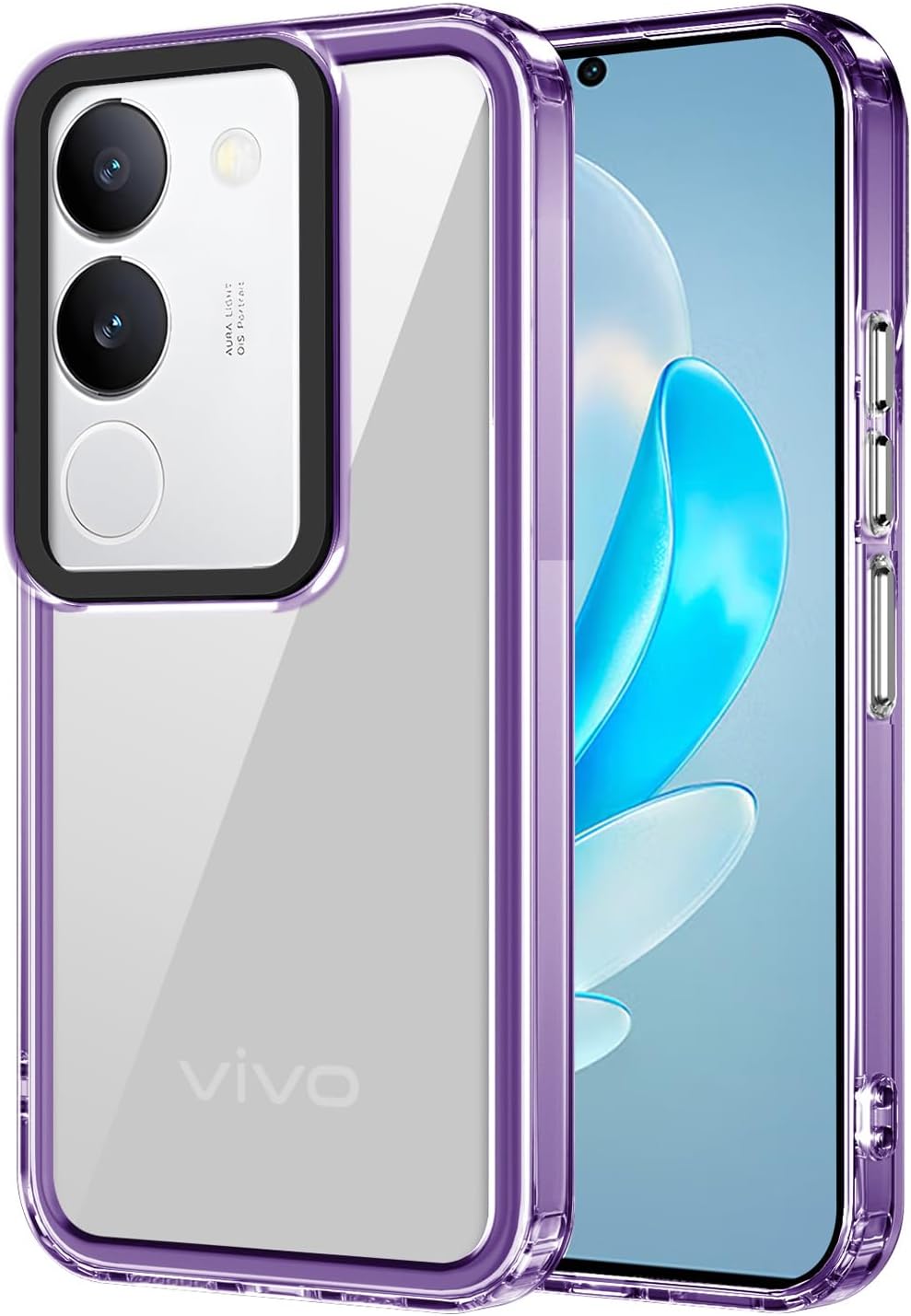 Kapa Warrior Acrylic Clear Back Cover for Vivo V27 (5G) / Vivo V27 PRO ...