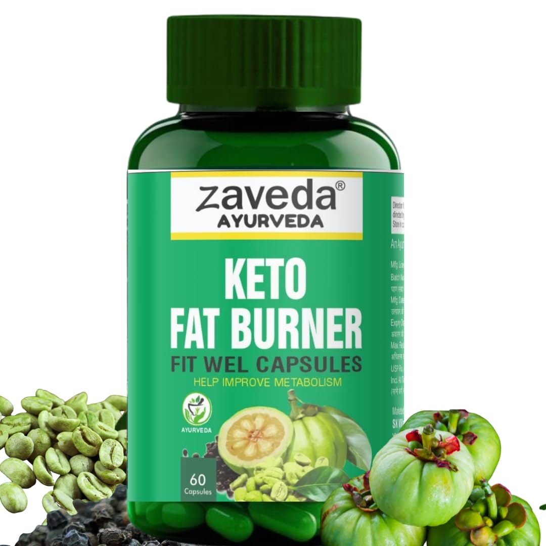 Buy ZAVEDA Keto Burner Extreme Fit Wel 60 s, 1000mg/serve, Supplement ...