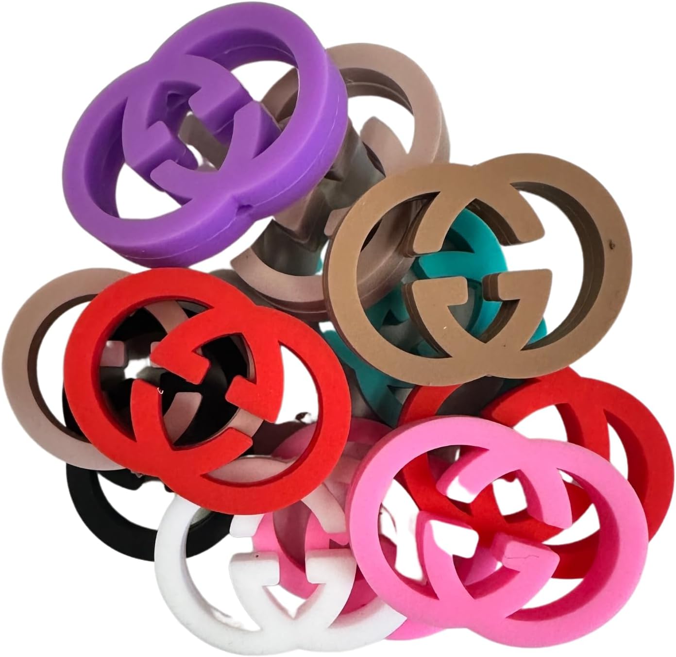 Amazon.com: Luxury Boujee Brand G Focal Beads Silicone | 12 pk Bulk ...