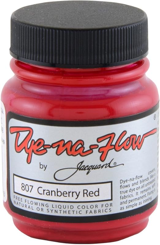 Amazon.com: Jacquard Dye-Na-Flow 2.25 OZ Cranberry Red