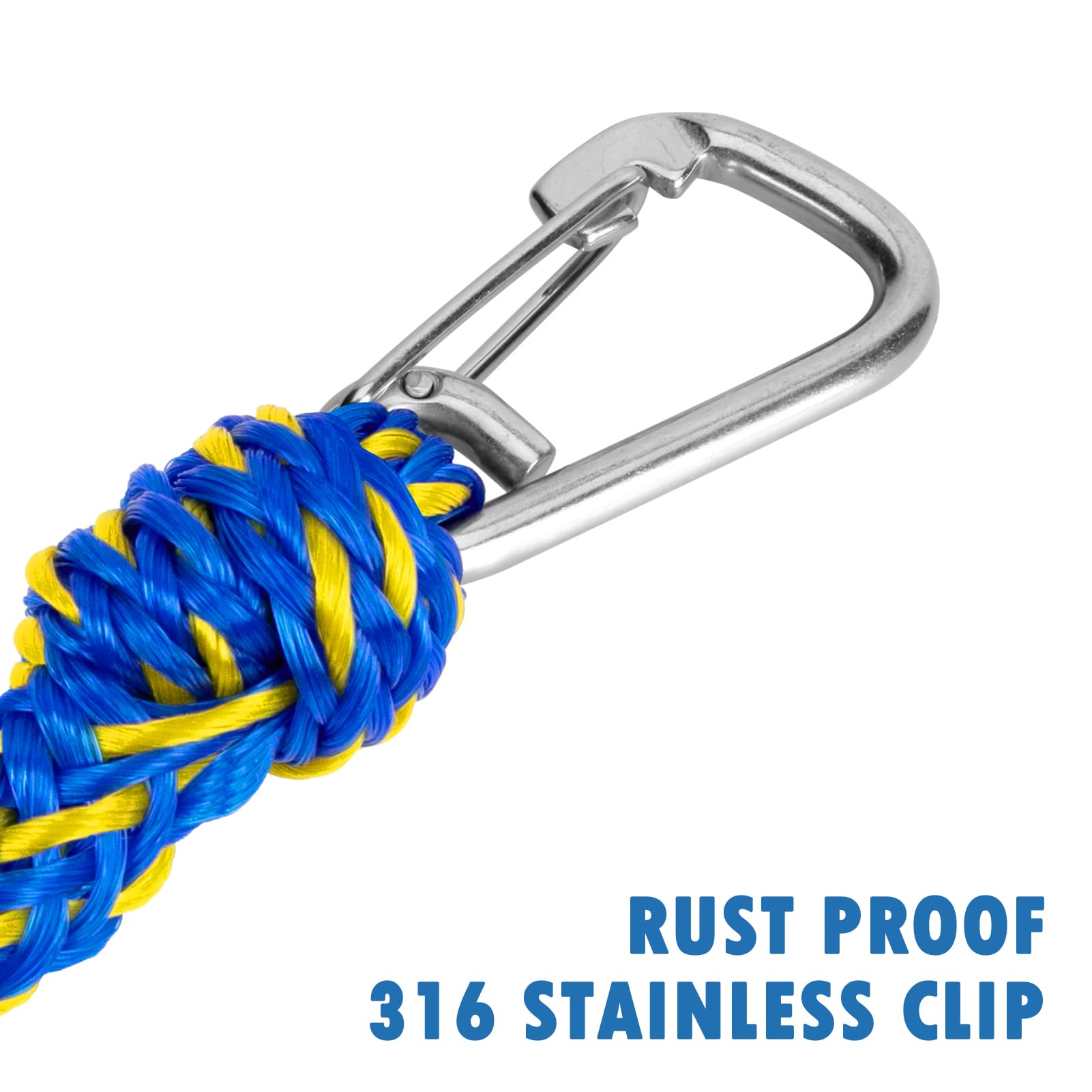 Snapklik.com : Obcursco PWC Dock Lines Boat Dock Lines 1/2 X (7ft ...