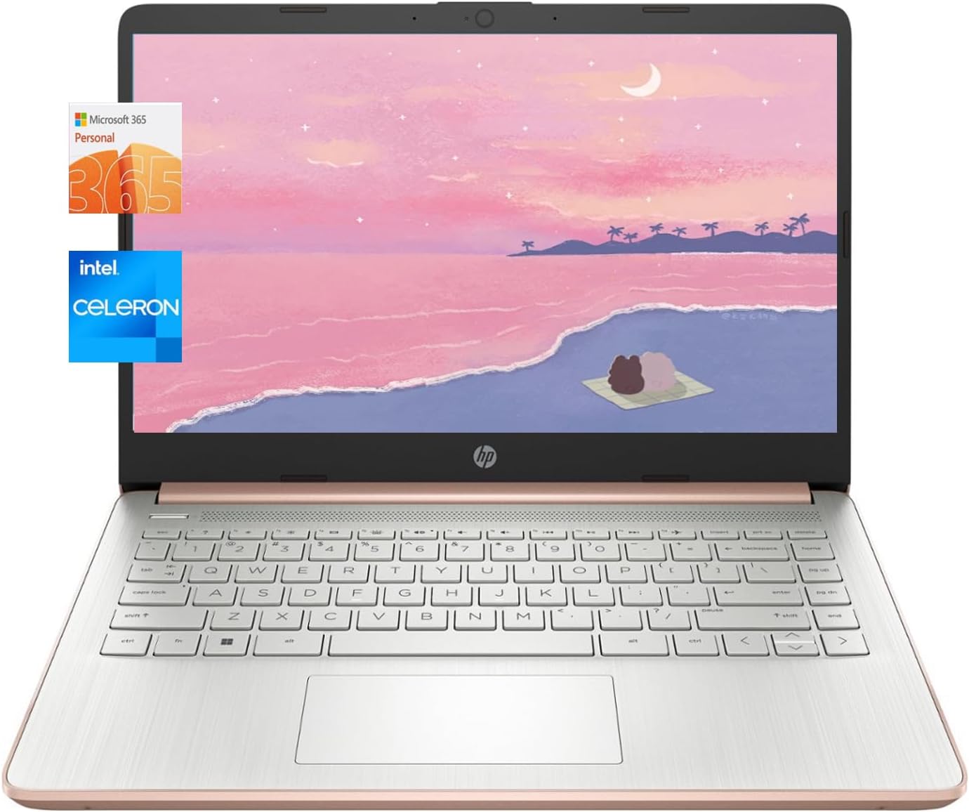 Amazon.com: HP Stream 14" Laptop for Students and Business - 1-Year ...