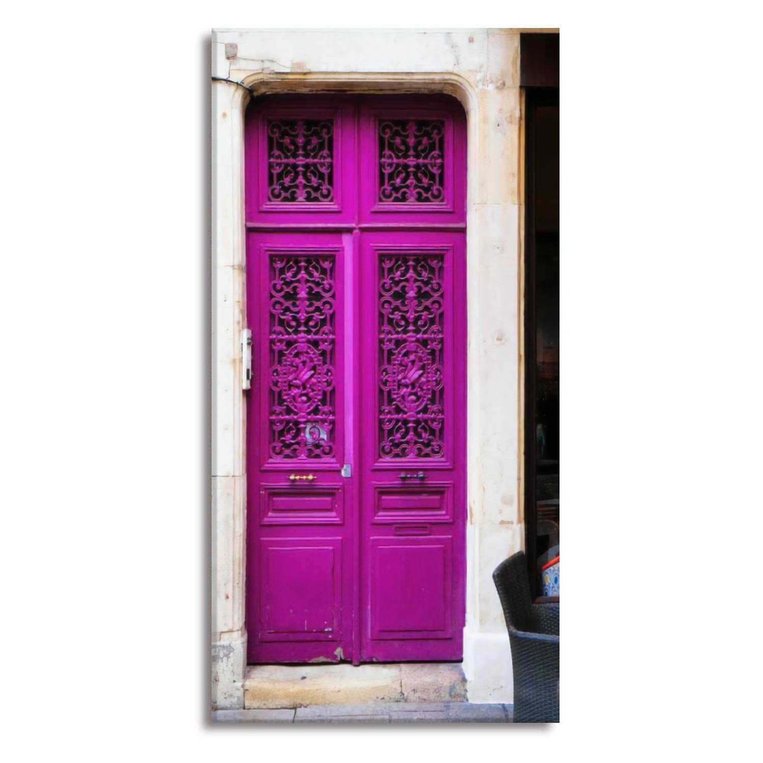 Old Purple Doors