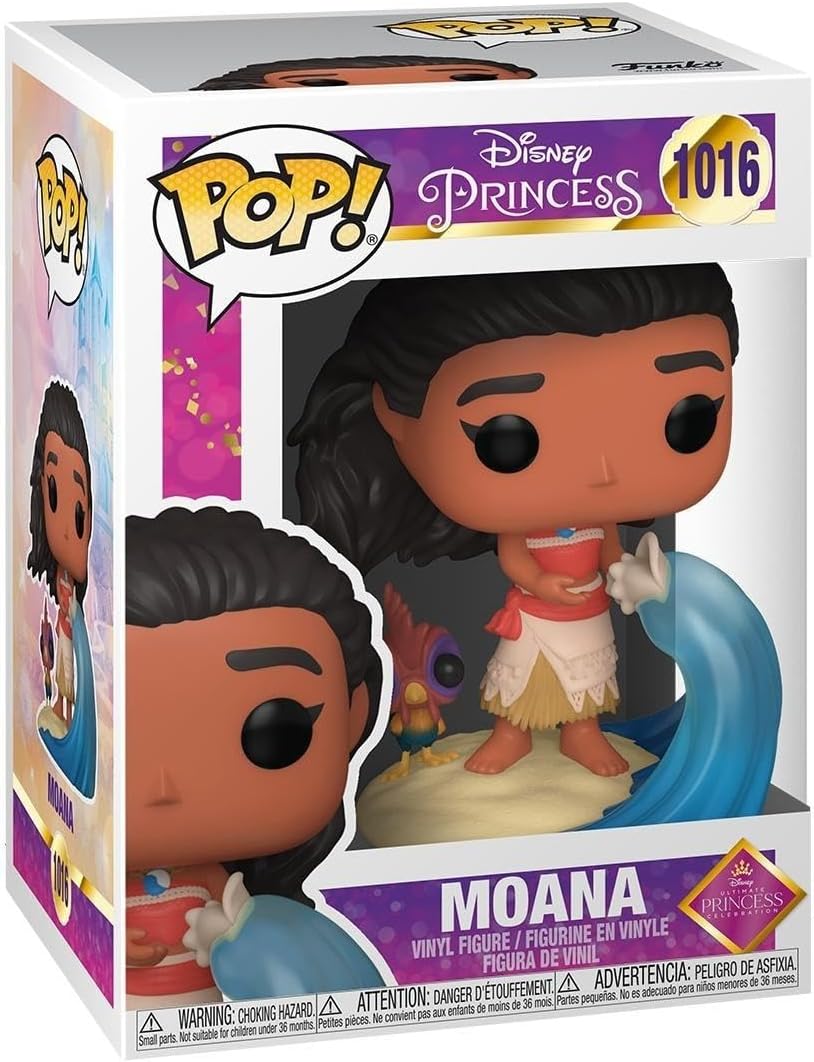 Amazon.com: Funko POP Disney: Moana - Moana & Pua Action Figure, Brown ...