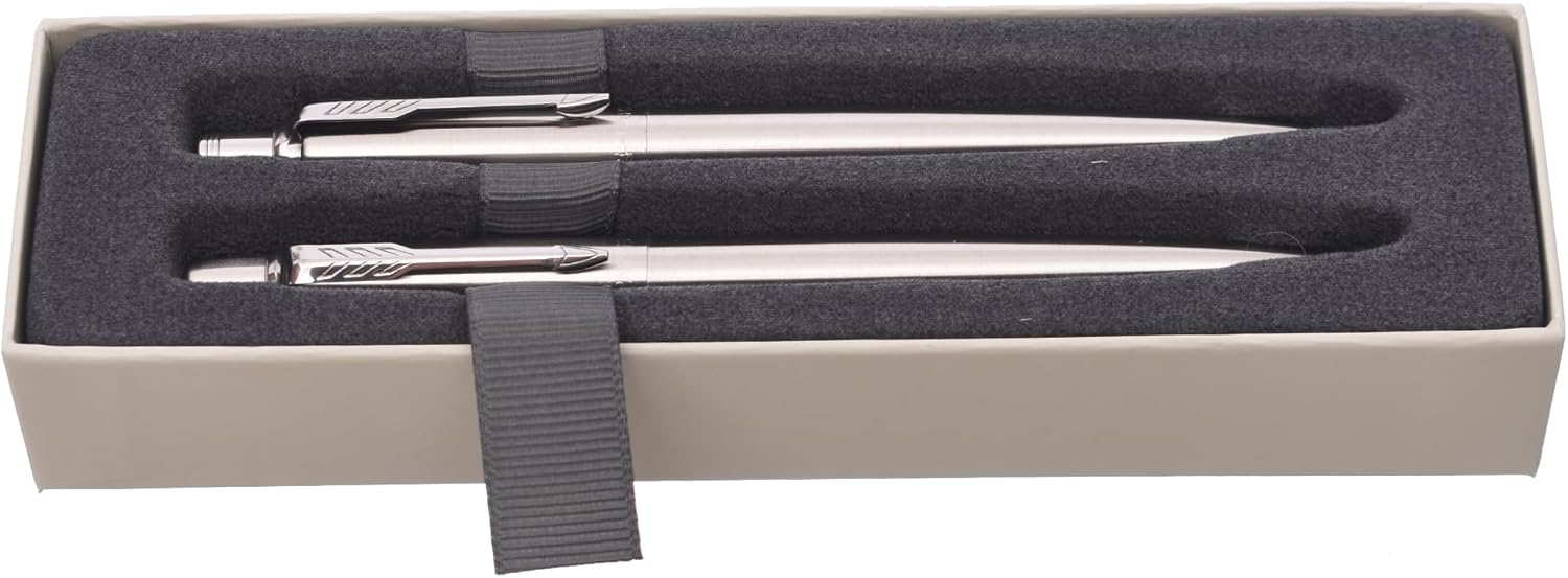 Parker Precision: Unleashing Elegance with Our Ballpoint Pen and Mechanical Pencil Pack -Silver ...