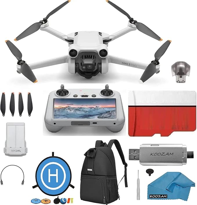 Amazon.com : DJI Mini 3 Pro (DJI RC) - Lightweight and Foldable 34-min ...