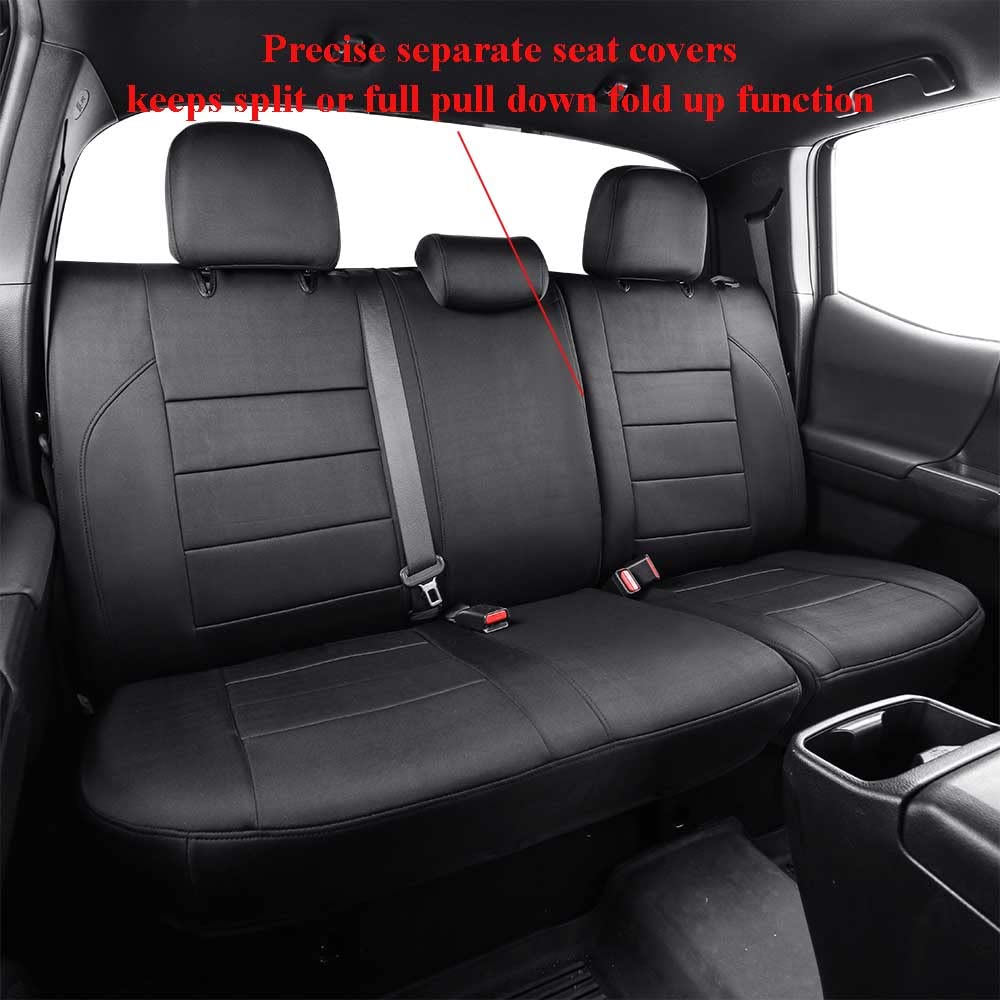 Snapklik.com : EKR Custom Fit Silverado Car Seat Covers For 2019-2025 ...