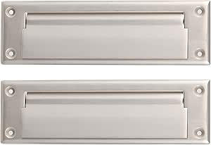 Door Mail Slots Stainless Steel with Spring-Loaded Design, 10" x 3 ...