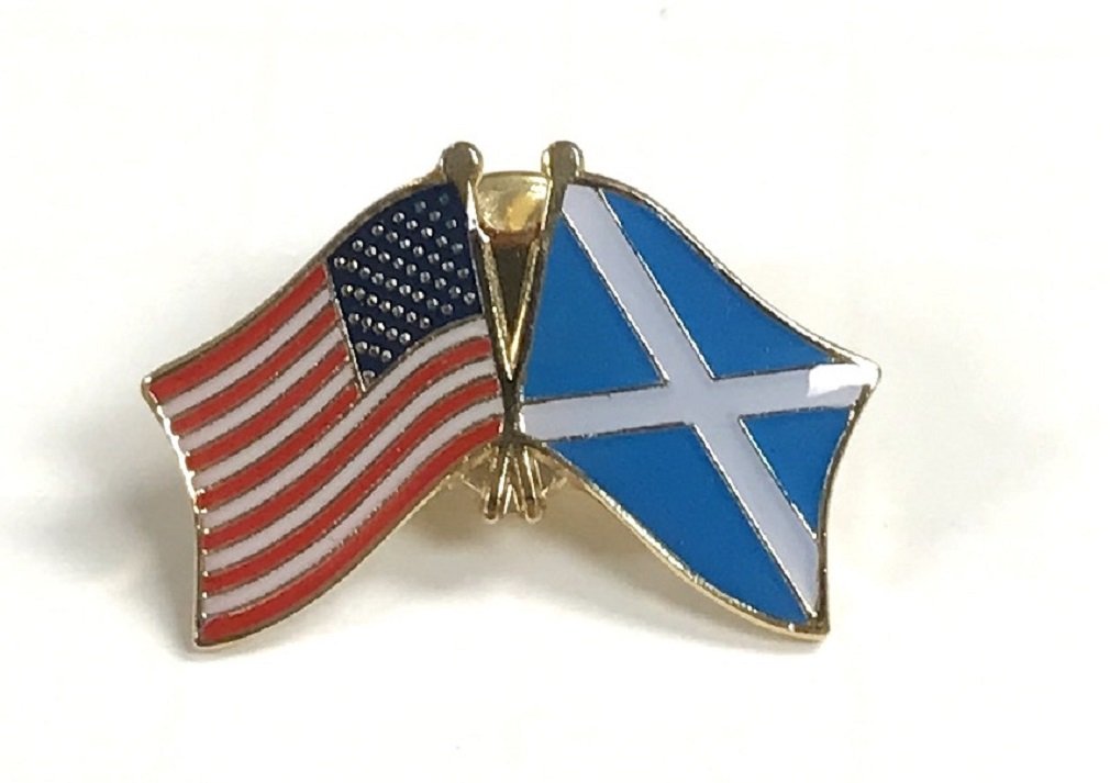 Scottish American Flag