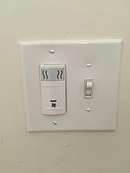 Leviton IPHS5-1LW Decora In-Wall Humidity Sensor & Fan Control , 3A ...