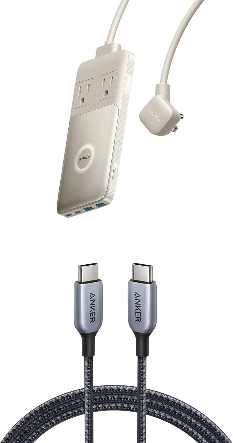 Amazon.com: Anker 765 USB C to USB C Cable (140W 6ft Nylon), USB 2.0 Fast Charging USB C Cable ...