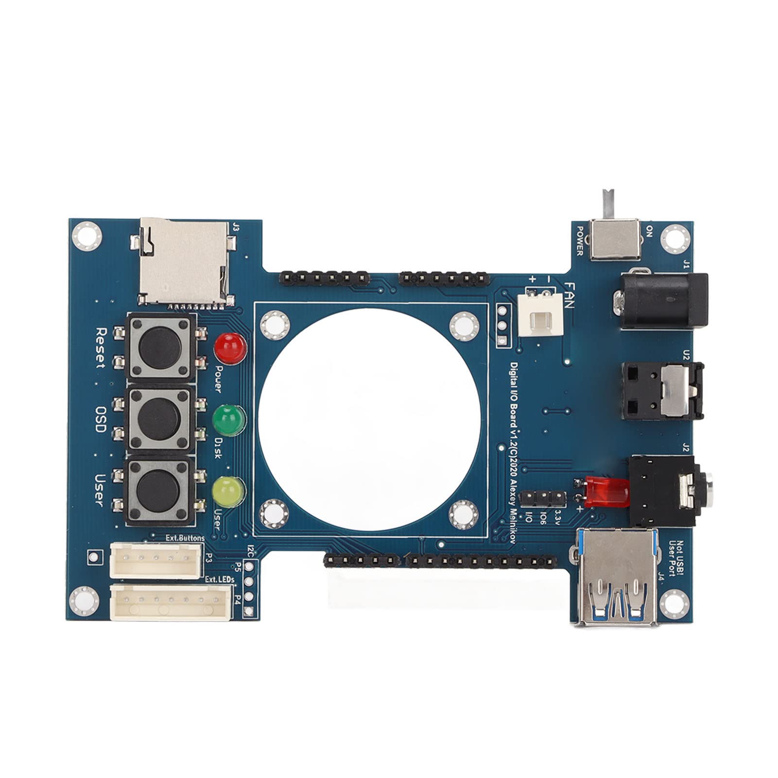 Digital IO Board Kit, Project Starter Kit for DE10 FPGA for MisterFPGA, Dual SDRAM V2.9 for ...