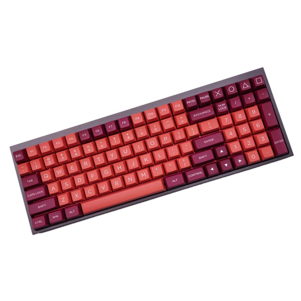 Amazon.com: ONECAP Orange 166 Keys OSA PBT Double Shot Keycap for ...