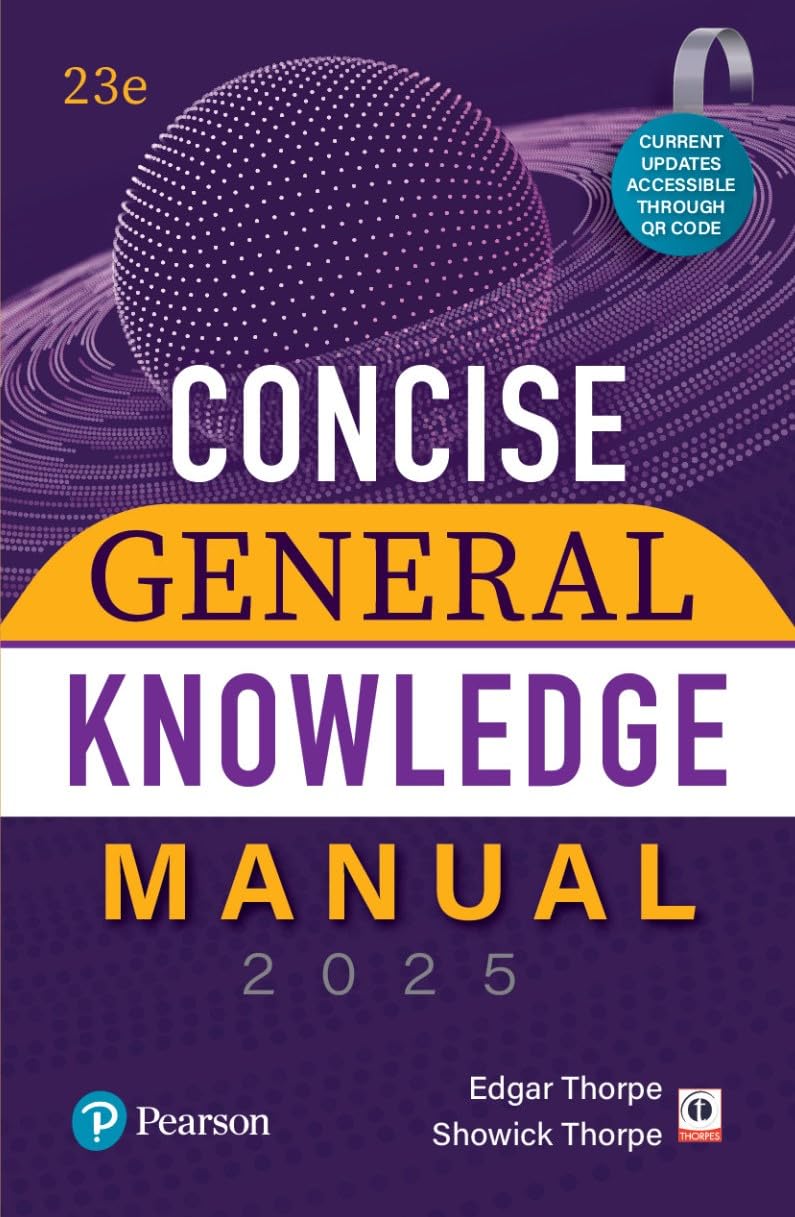 Pearson Concise General Knowledge Manual 2025