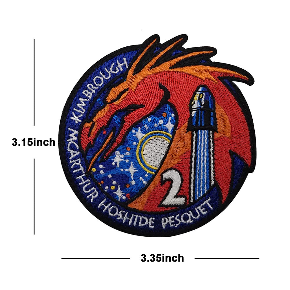 C2 Patches Spacex