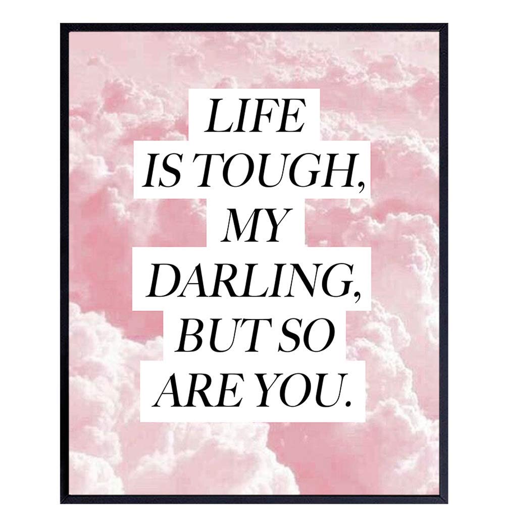 Amazon.com: Life is Tough But So Are You - Encouragement Gifts for ...