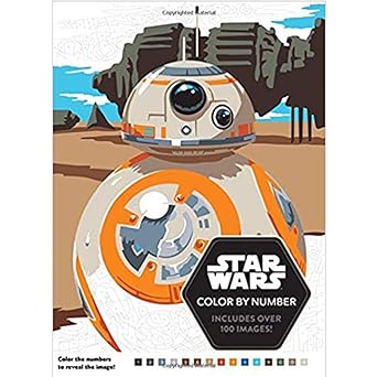 Amazon.com: Star Wars Color by Number: 9781368005685: Lucasfilm Ltd: Books