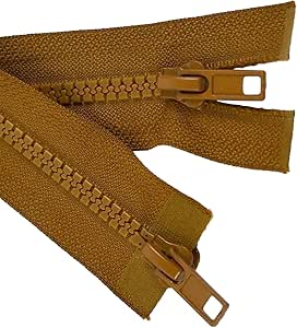 Amazon.com: homeemoh 2pcs 78.74 Inch 5# Two-Way Open Ended Zippers ...