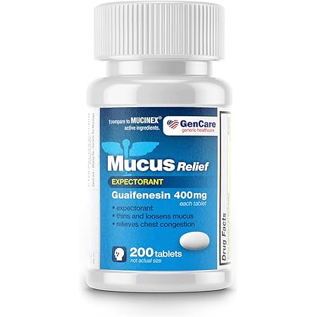 Amazon.com: Kirkland Signature Mucus Relief Chest Expectorant ...
