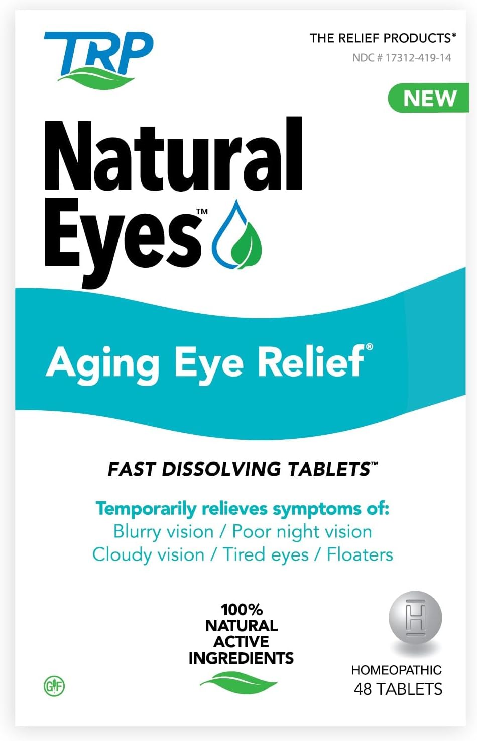 Amazon.com: The Relief Products Natural Eyes Aging Eye Relief - 100% ...