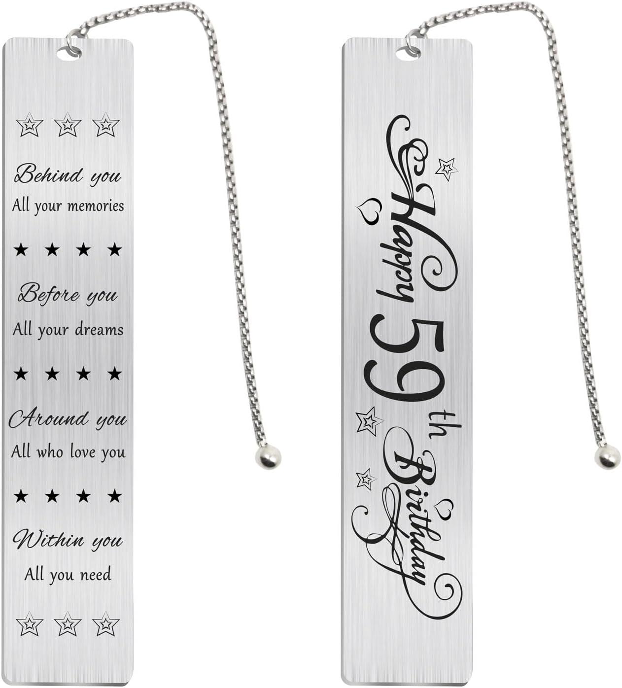 Amazon.com : Jzxwan Happy 59th Birthday Gifts for Women Men, 59 Year ...