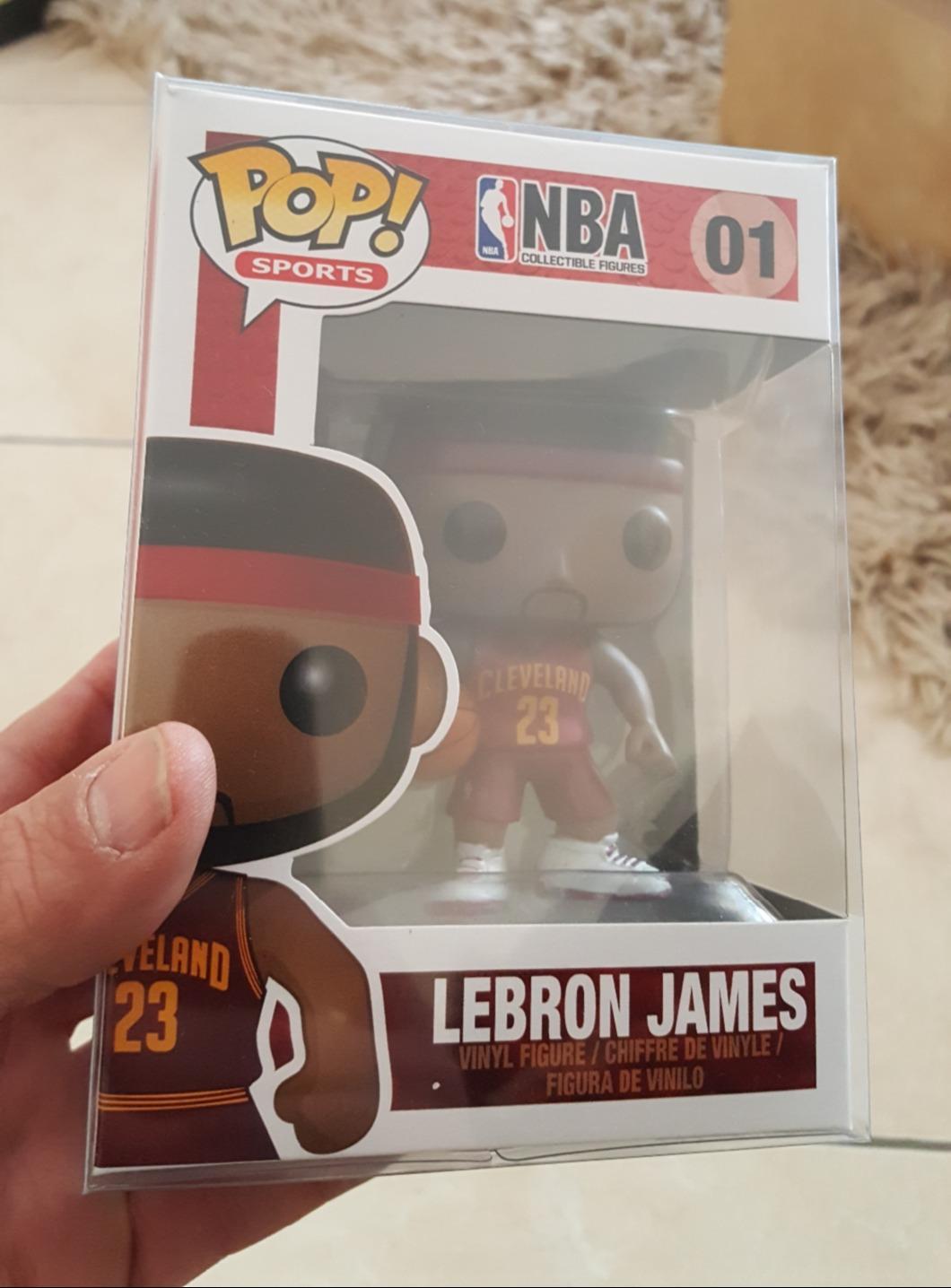 Amazon.com : Funko POP NBA Lebron James Vinyl Figure : Action Figures ...