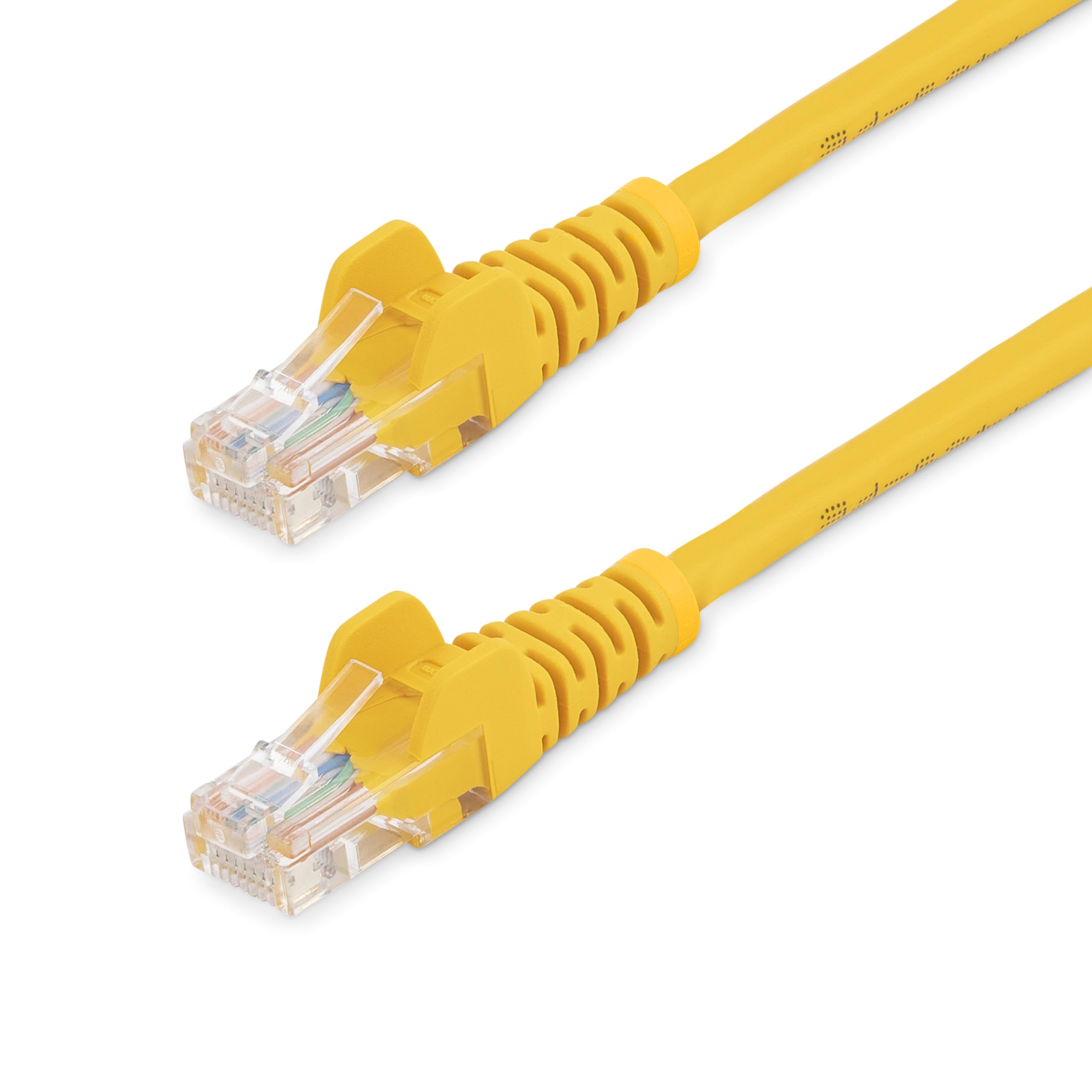 Amazon.com: StarTech.com Cat5e Ethernet Cable - 10 ft - Yellow- Patch ...