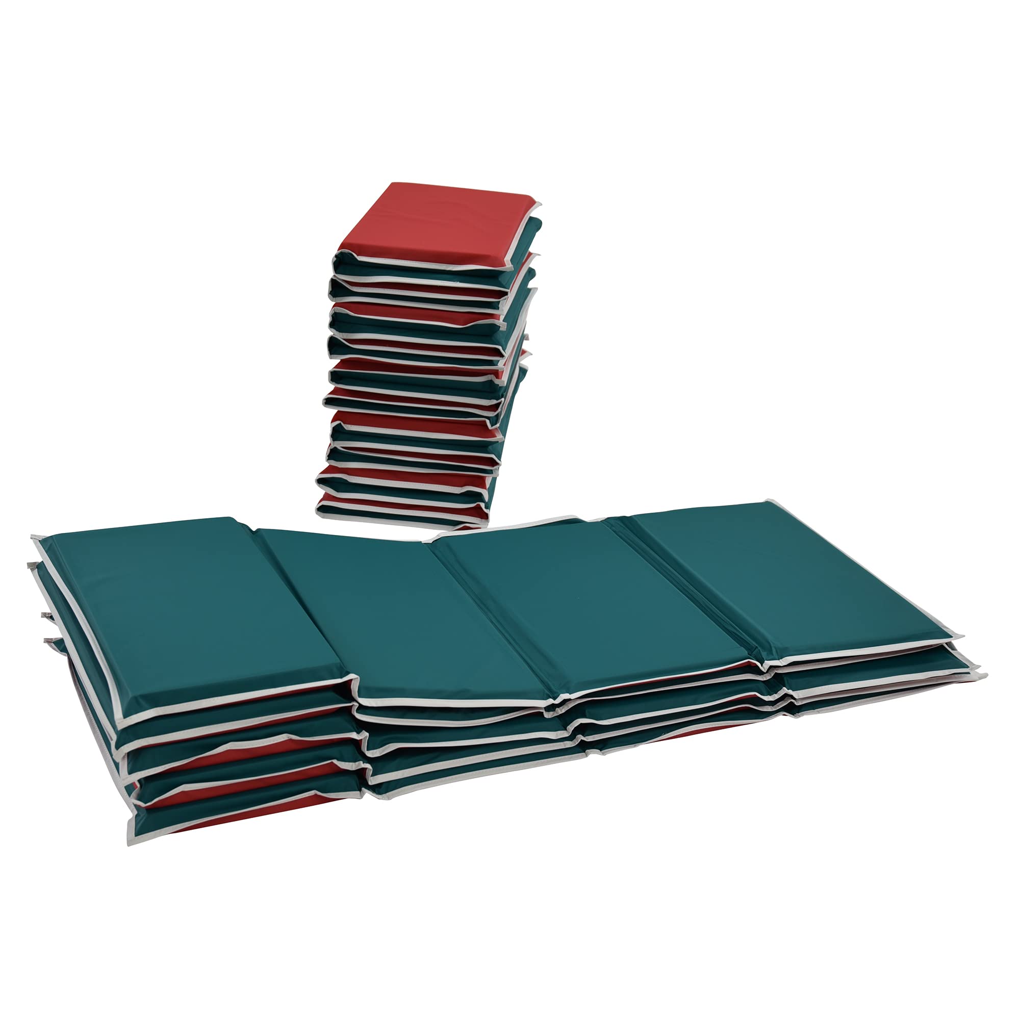 Children's Factory Pillow Rest Mats for Toddlers & Kids, 4-Fold Daycare ...